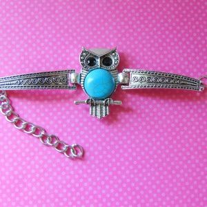 Jewelry | Super Cute Turquoise Owl Bracelet | Poshmark
